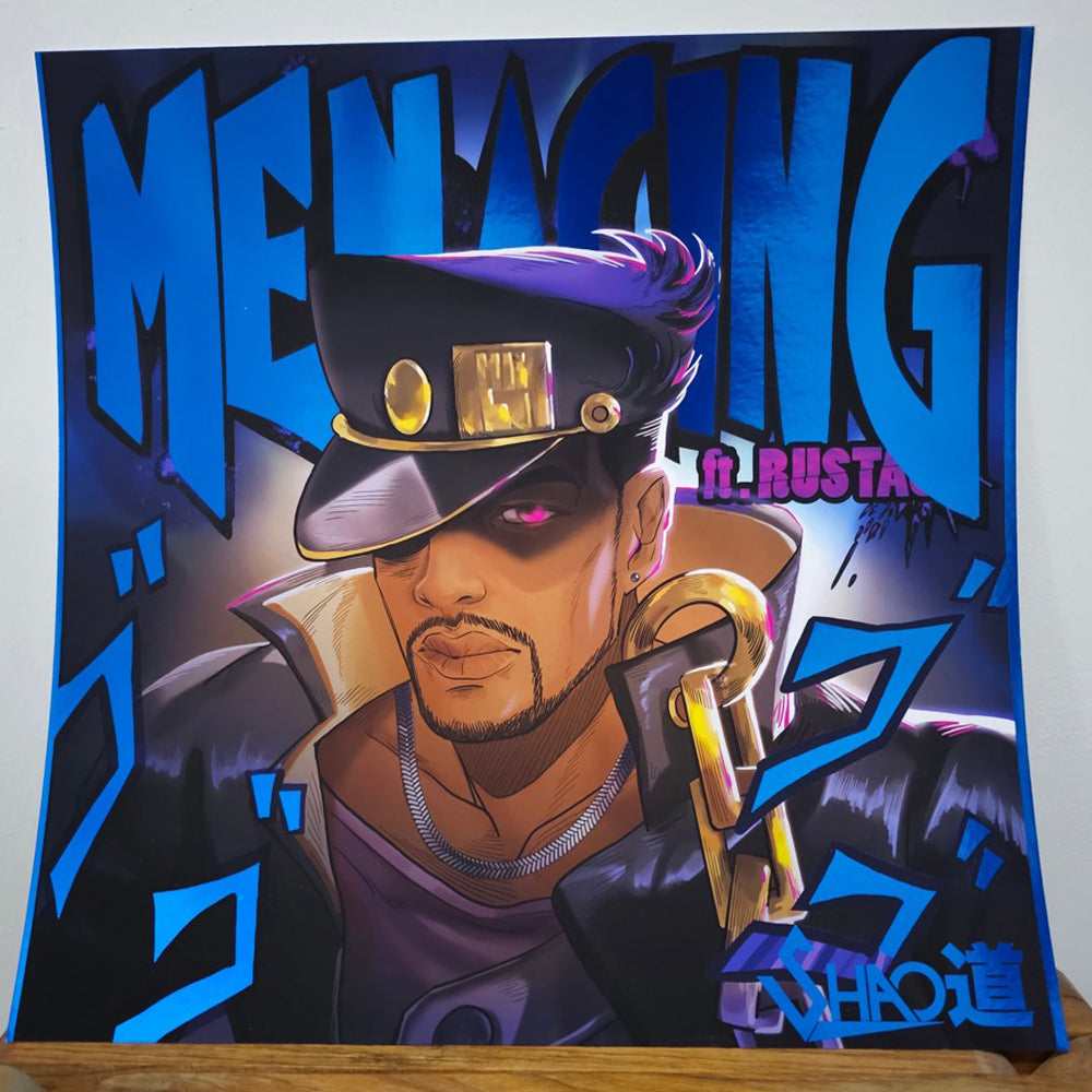 Menacing Foil Art Print Now in Stock - Shao Dow – The DiY Gang Store